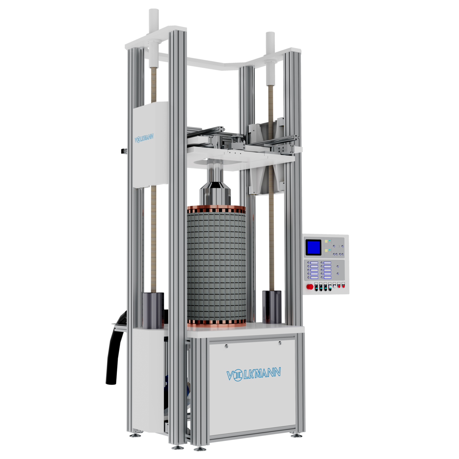 Short-Circuit Rotor Brazing System - Volkmann